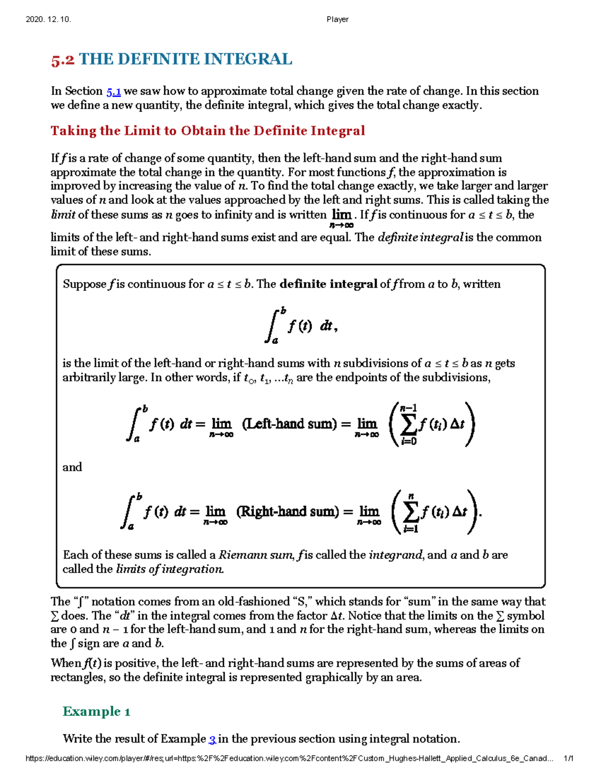 Definite Integralfdaf fdsafdsfdsafdsafdsafdsfasdfd fdsafds fdasfdas ...