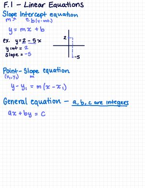 [Solved] Select the correct slope and yintercept for the following ...