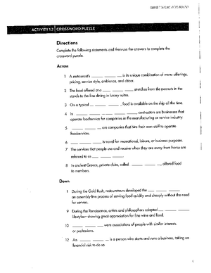 Culinary art unit 4 question - 1. The principles of science can be seen ...