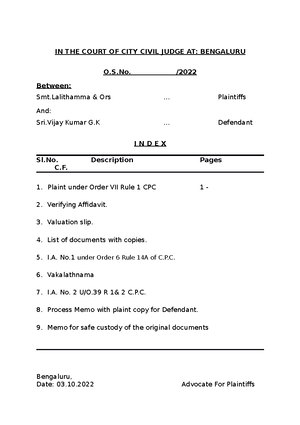 4 IA for setting aside ex parte order order 9 rule 7 - I.A. / O. No ...