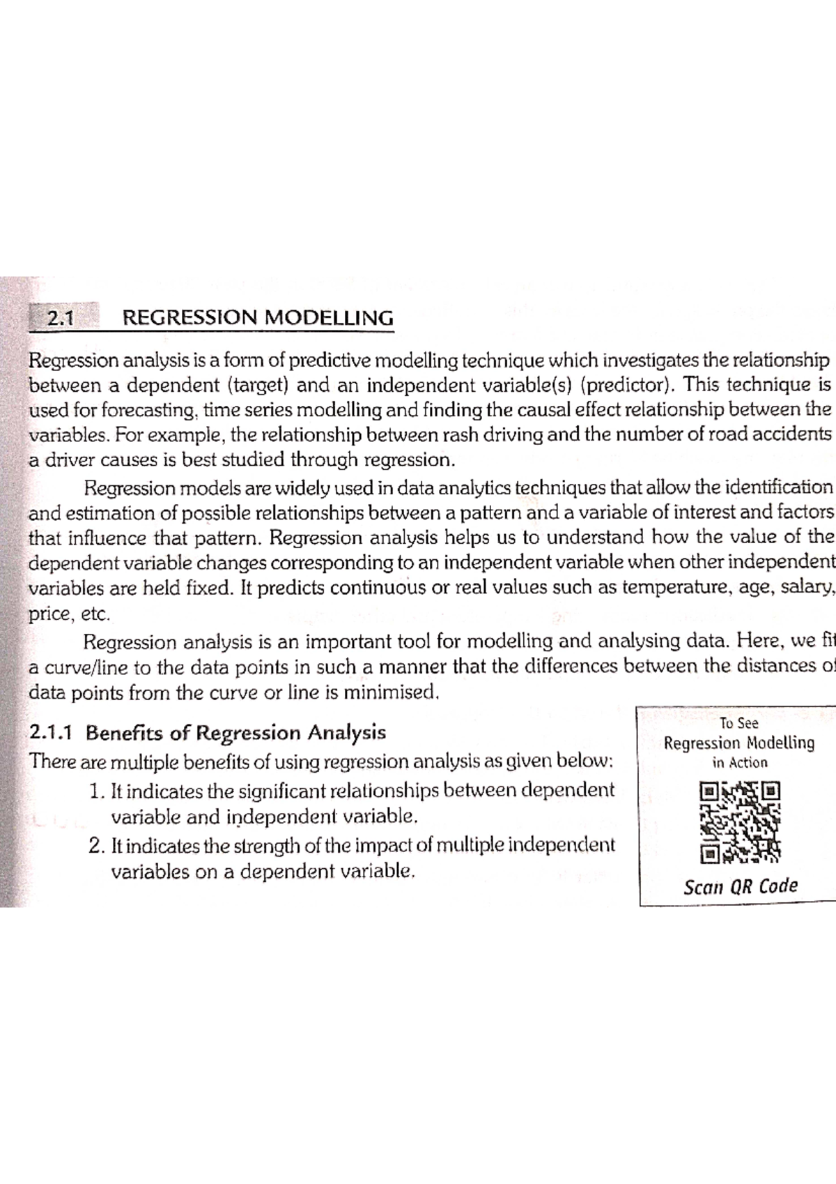 Unit 2 Regression - Data Analytics - Studocu