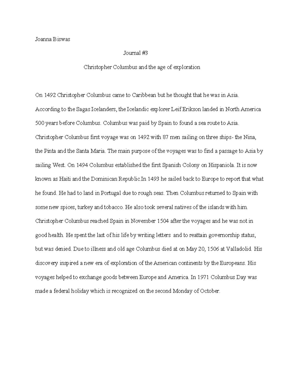 Christopher Columbus - According to the Sagas Icelanders, the Icelandic ...