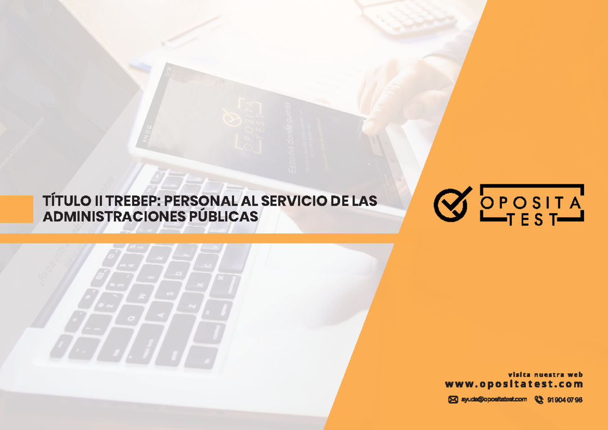 621644524589 d705012913 - TÍTULO II TREBEP: PERSONAL AL SERVICIO DE LAS ADMINISTRACIONES ...
