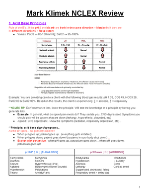 Mark Klemik Notes - Make sure you use this to follow along with the ...