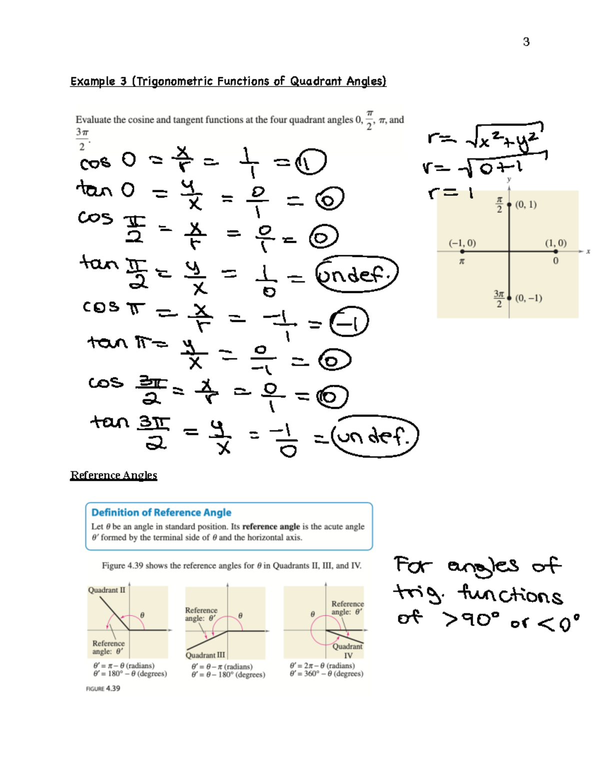 4.4-4.8 Lecture Notes - Calculus - Example 3 (Trigonometric Functions ...