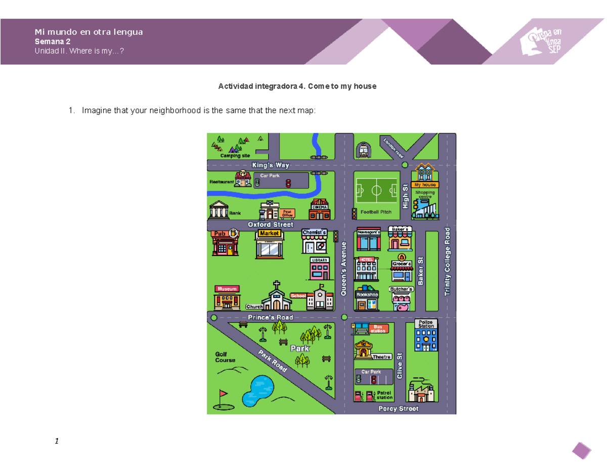 M06S2AI4 prepa en linea sep - Imagine that your neighborhood is the ...