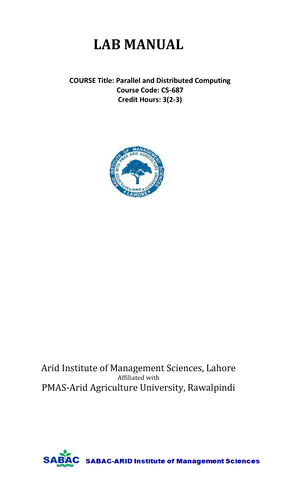 Computer Graphics Lab1 - LAB MANUAL 1 COURSE Title: Computer Graphics Course Code: CS- Credit ...