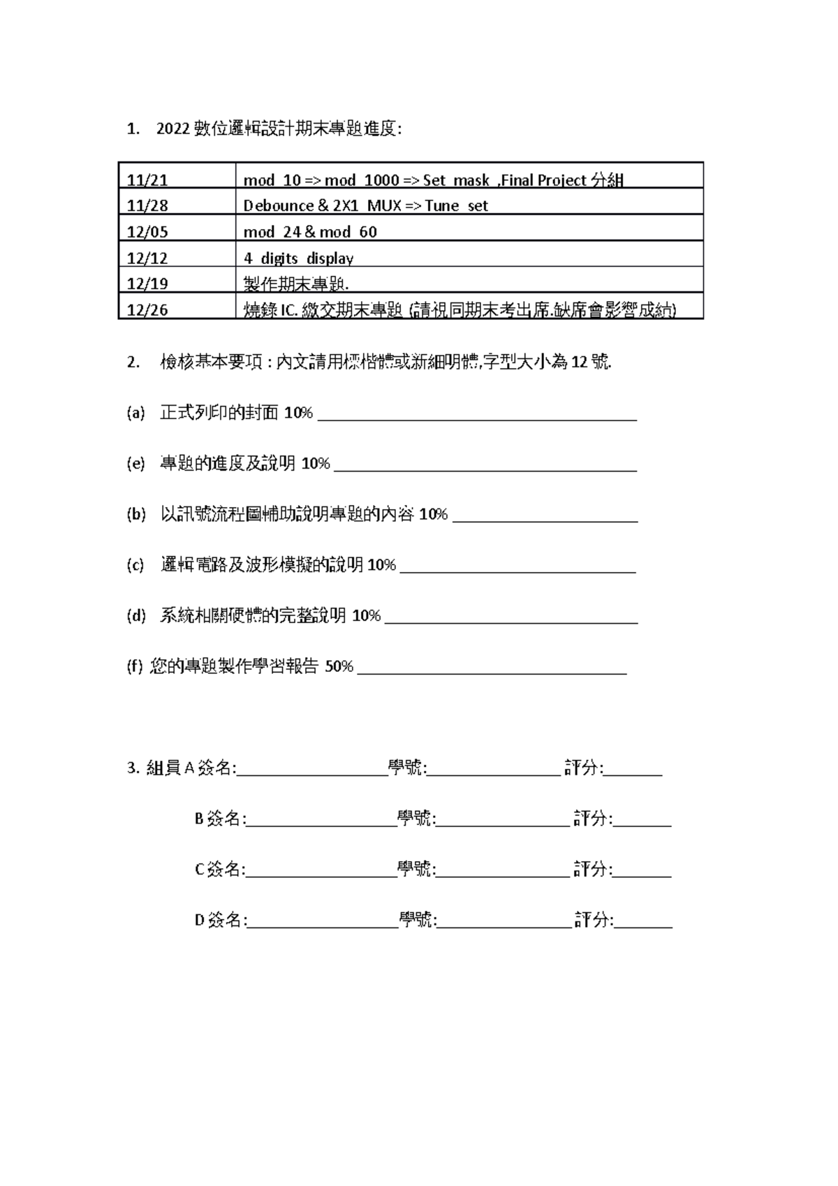 2022期末專題 - ex is a systema - 1. 2022 mod 10 mod Set mask ,Final Project Debounce 2X1 MUX Tune ...