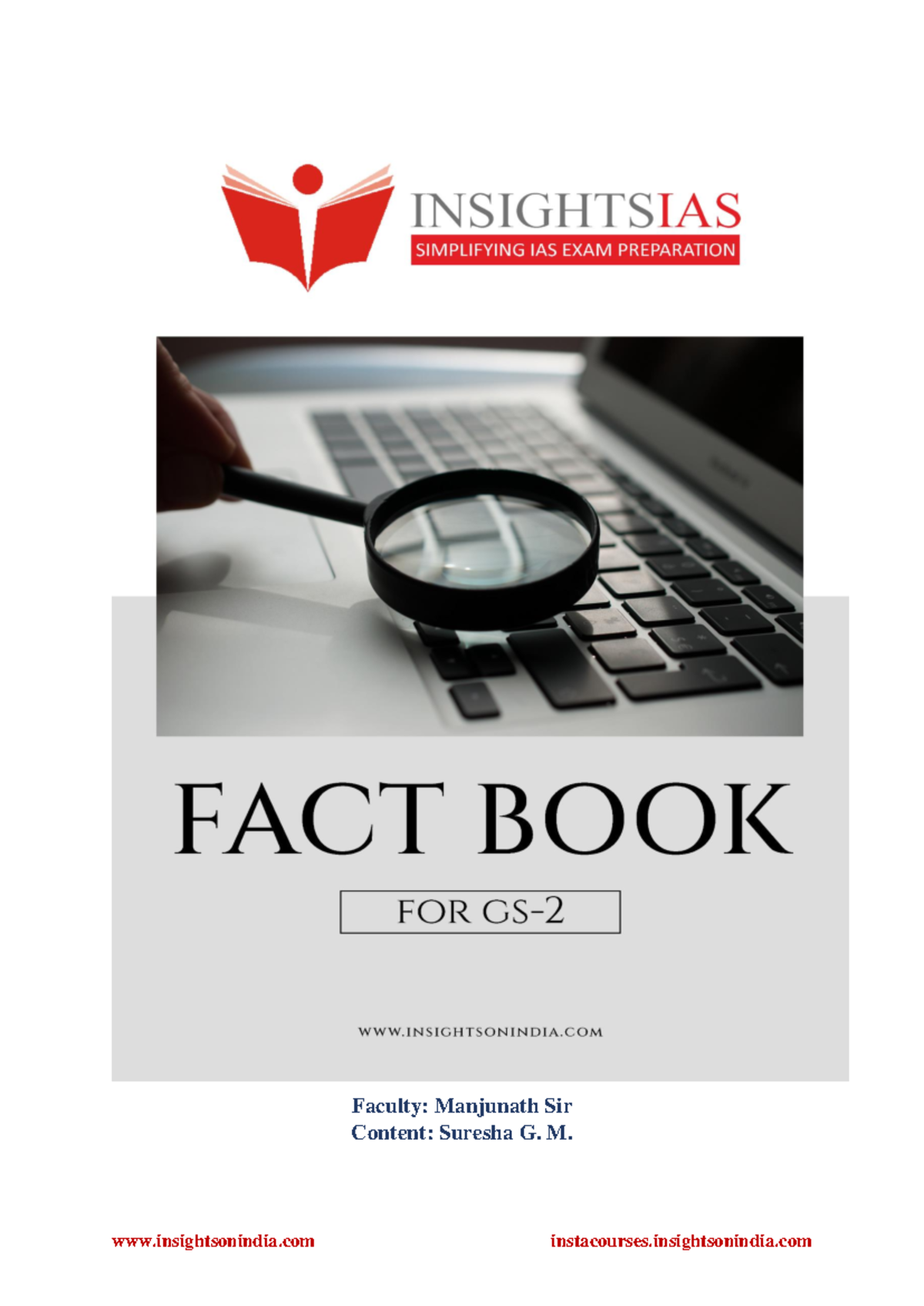 Fact-Book-Final-new - Faculty: Manjunath Sir Content: Suresha G. M. About Fact Book Hello ...