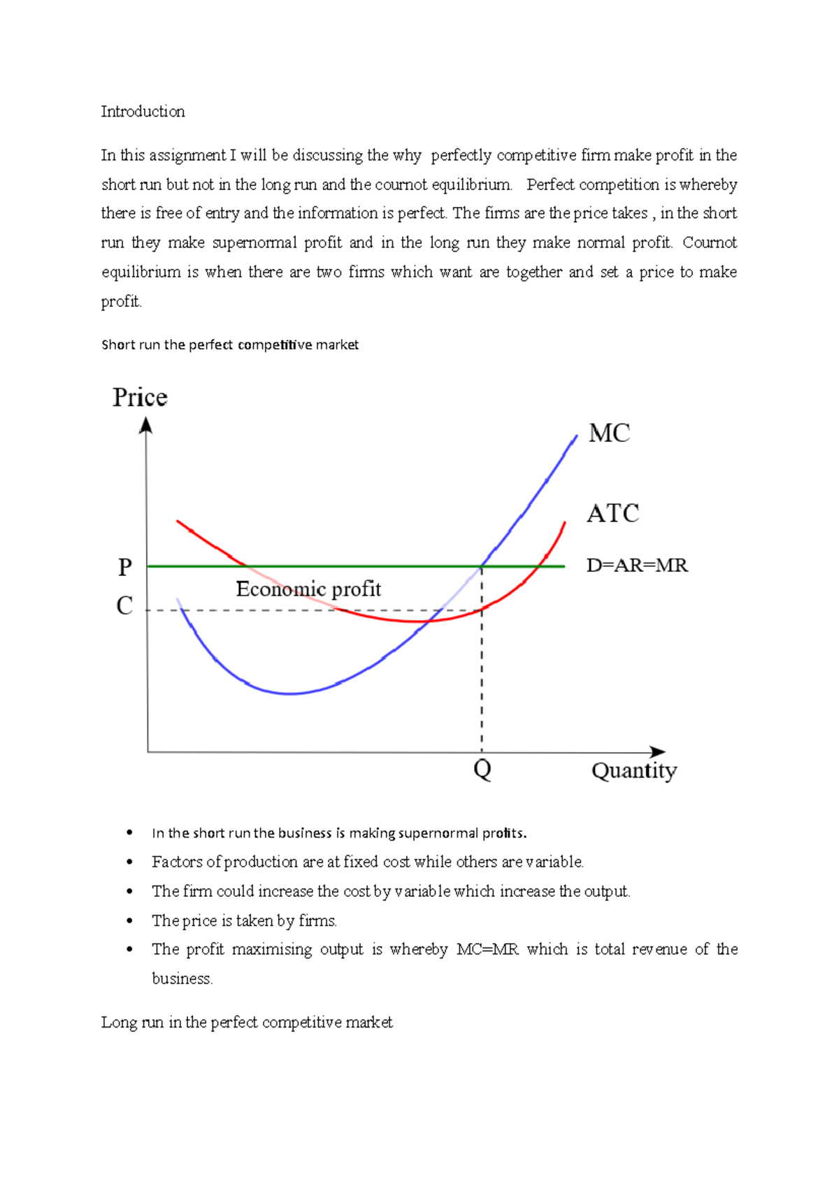 Economics 211 - Additional lecture notes - Introduction In this ...