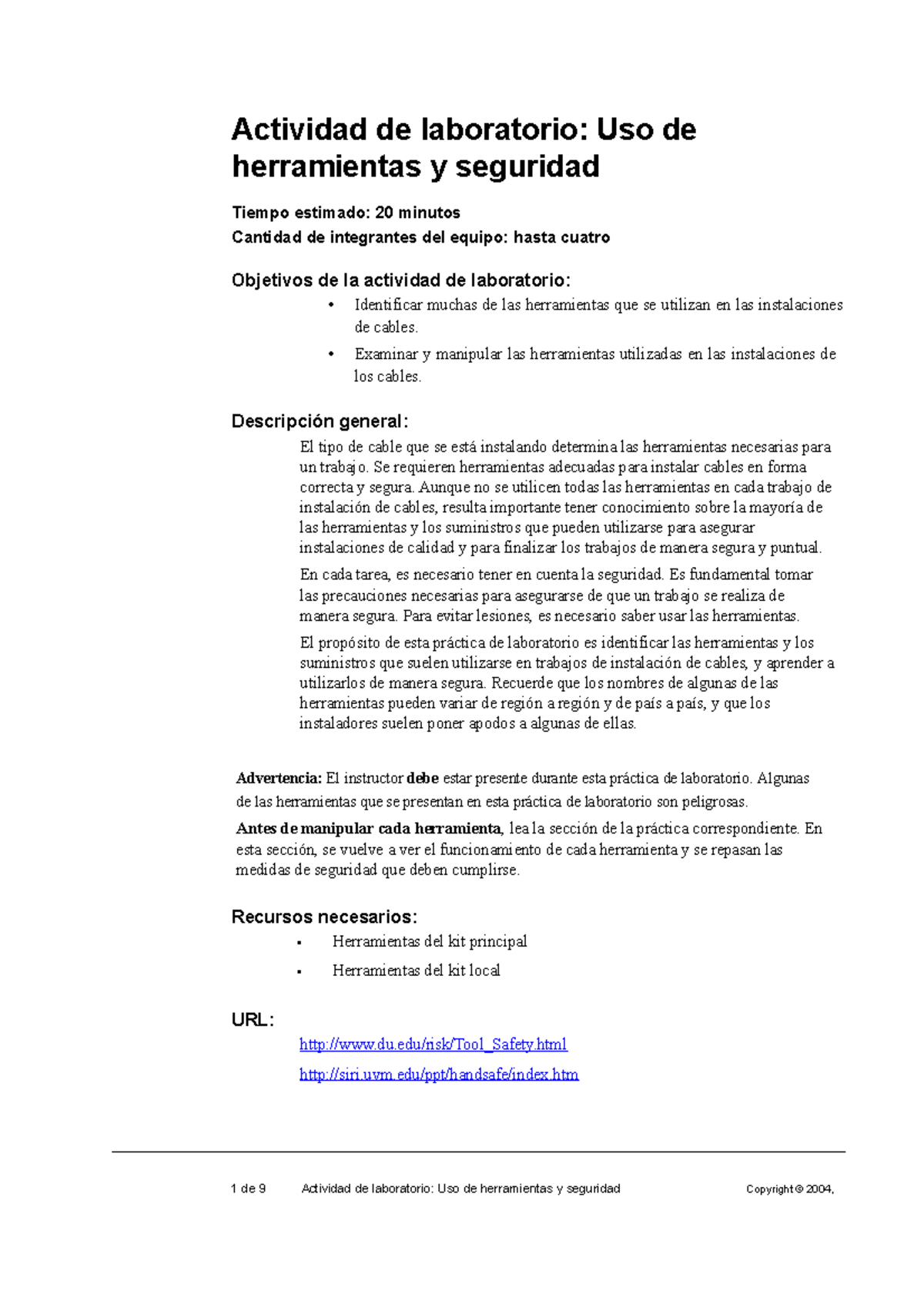 Ch06 - Tools of the Trade (Lab) - Actividad de laboratorio: Uso de ...