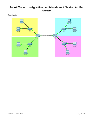 6.2.3.8 Lab - configuration du protocole OSPFv 2 à zones multiples - ILM - TP: configuration du ...
