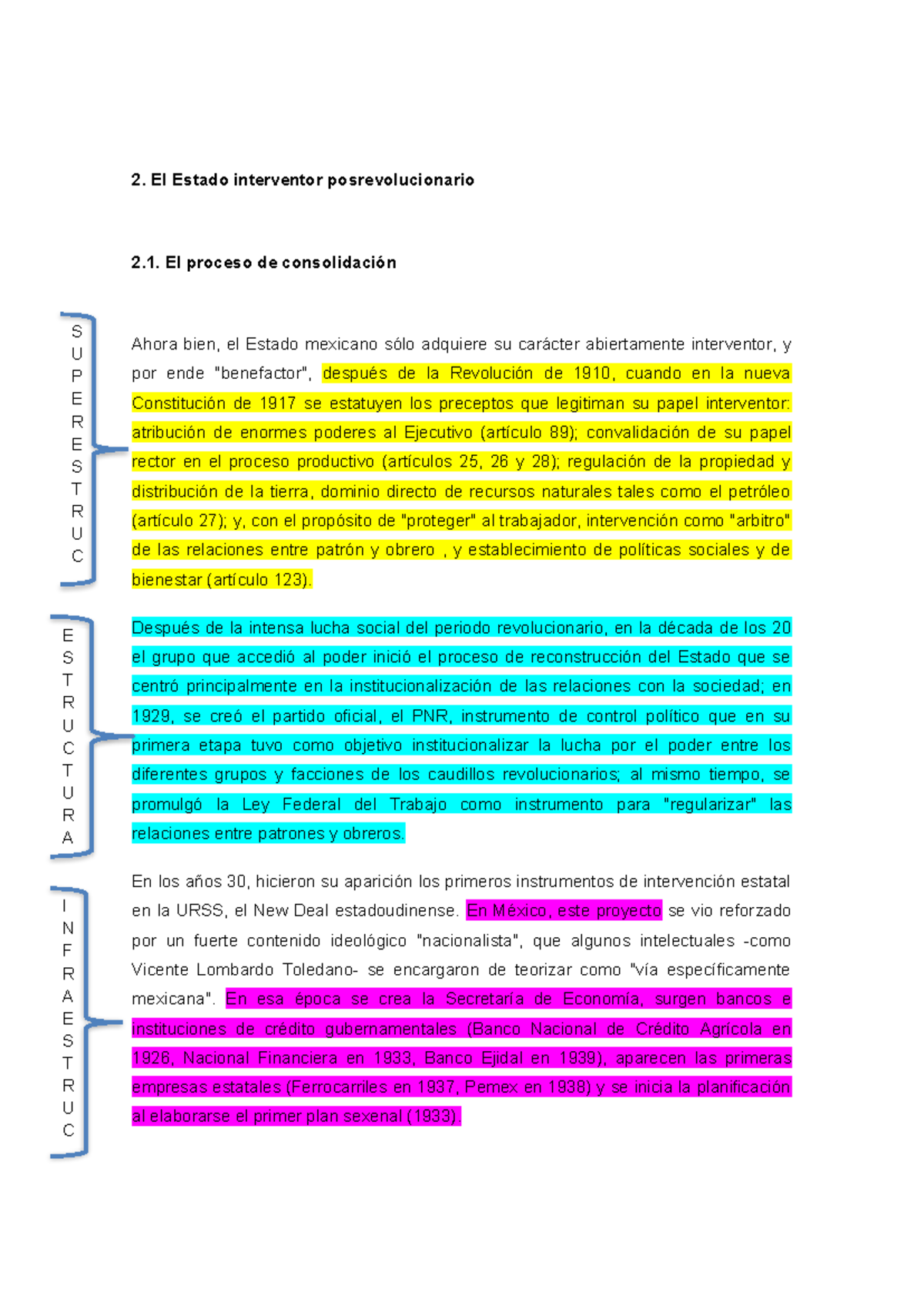 Artículo El proceso de consolidación del Estado - El Estado interventor ...