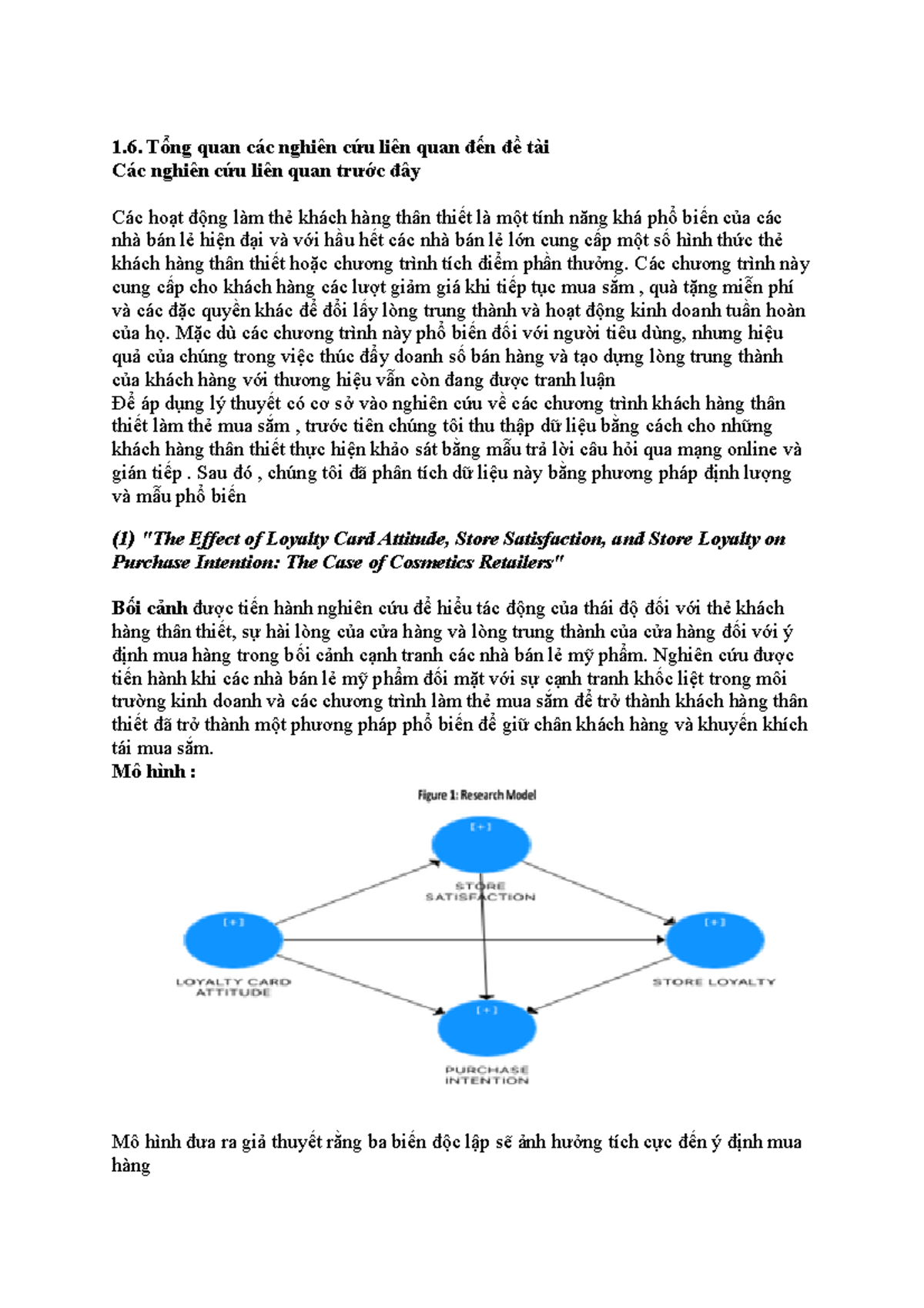 NCKH-1 - aaa - Tổng quan các nghiên cứu liên quan đến đề tài Các nghiên ...