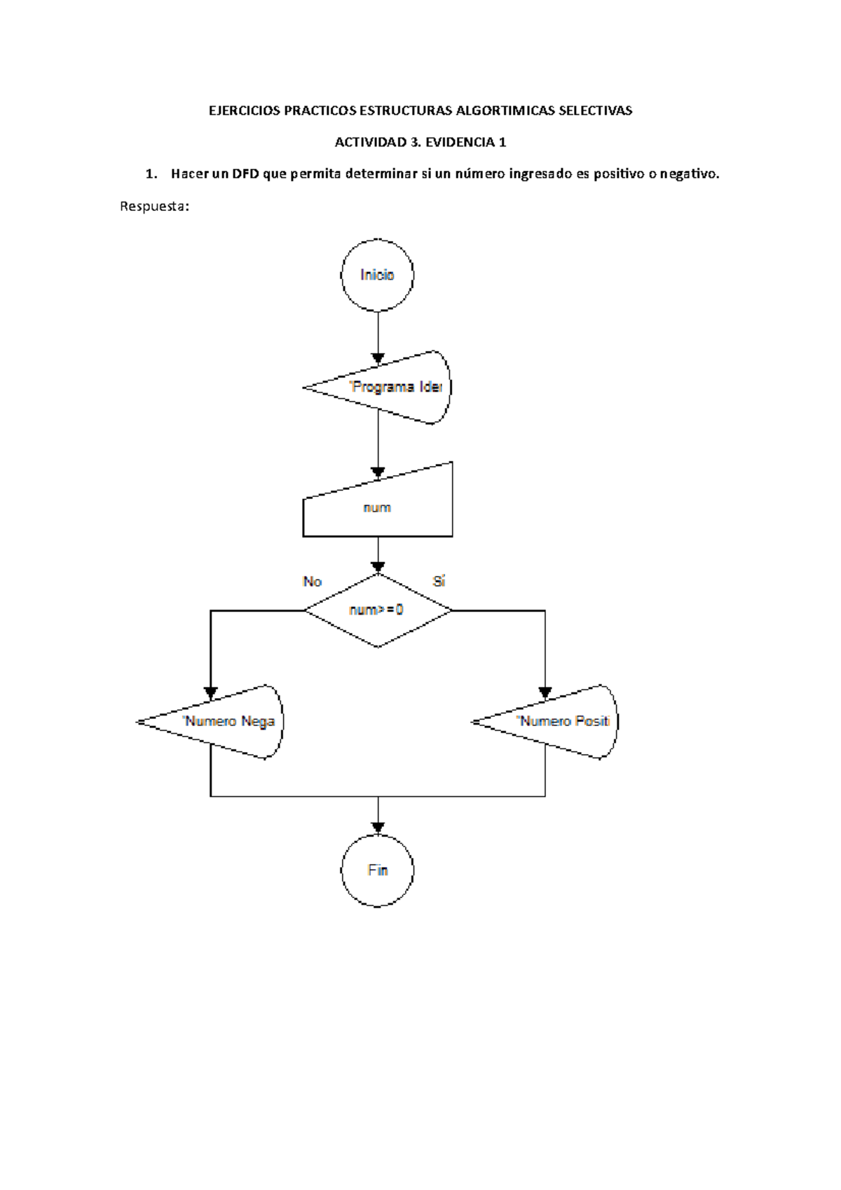 Ejercicios Practicos Estructuras Algortimicas Selectivas listo - EJERCICIOS PRACTICOS ...