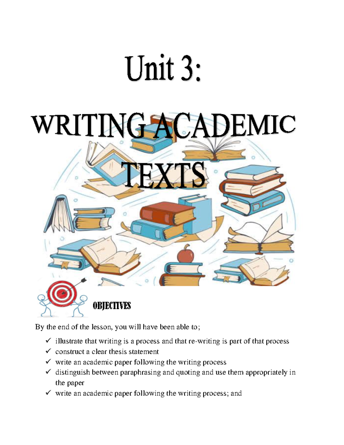 EAAP-Module-3 - English - By the end of the lesson, you will have been ...