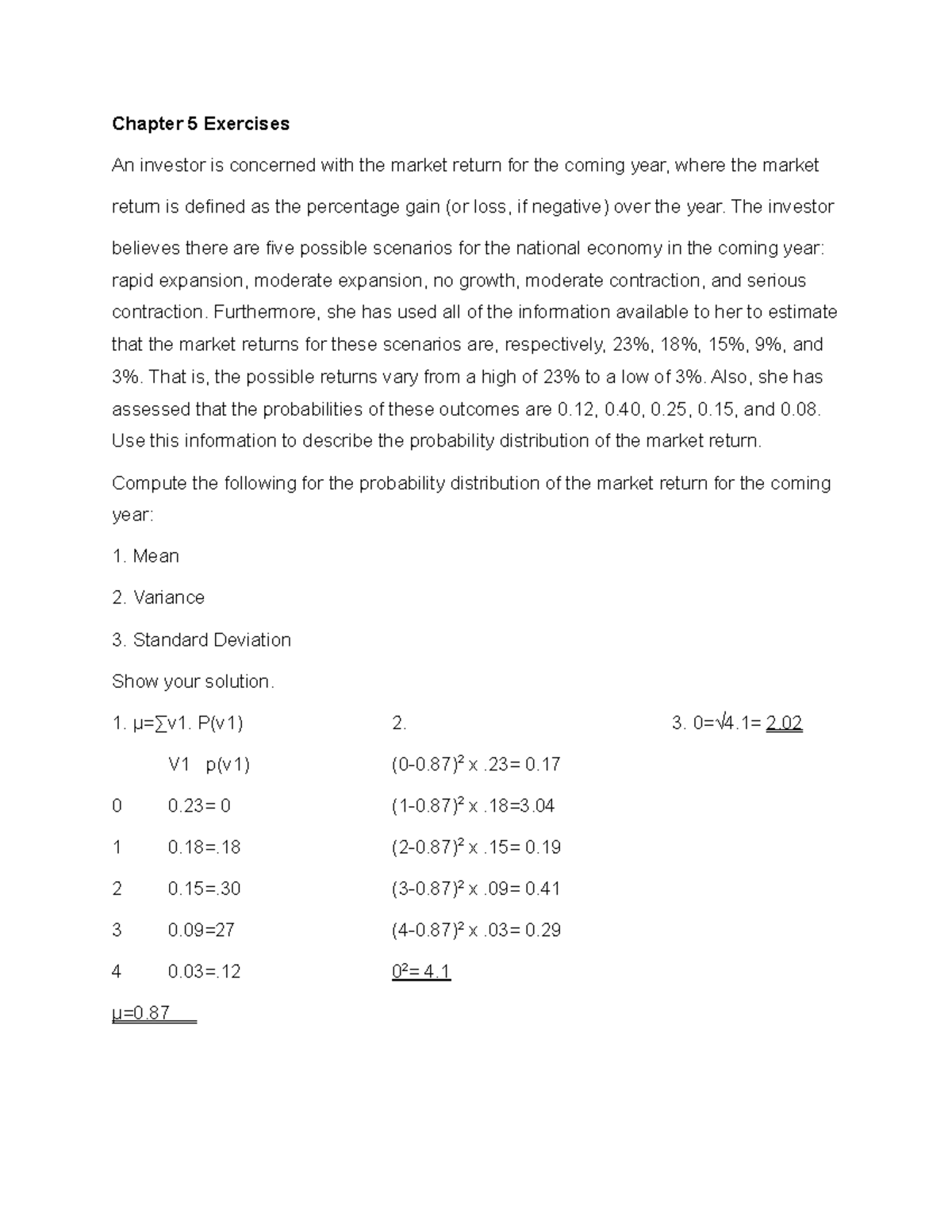 Chapter 5 5 Probability and Probability Distribution - Chapter 5 ...