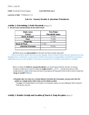 Lab 6B Cardiovascular Health Worksheet Submit - Lab 6B Worksheet ...