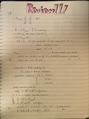 Chapter 4 Linear Algebra Notes For the Semester - Chapter 4 Duality ...