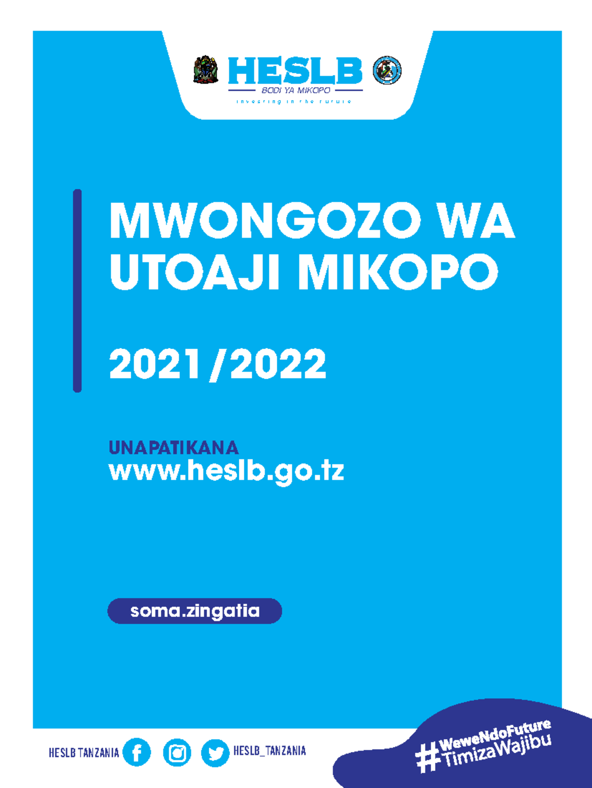 Mwongozo Utoaji Mikopo 2021 2022 kisw - i n v e s t i n g i n t h e f u ...