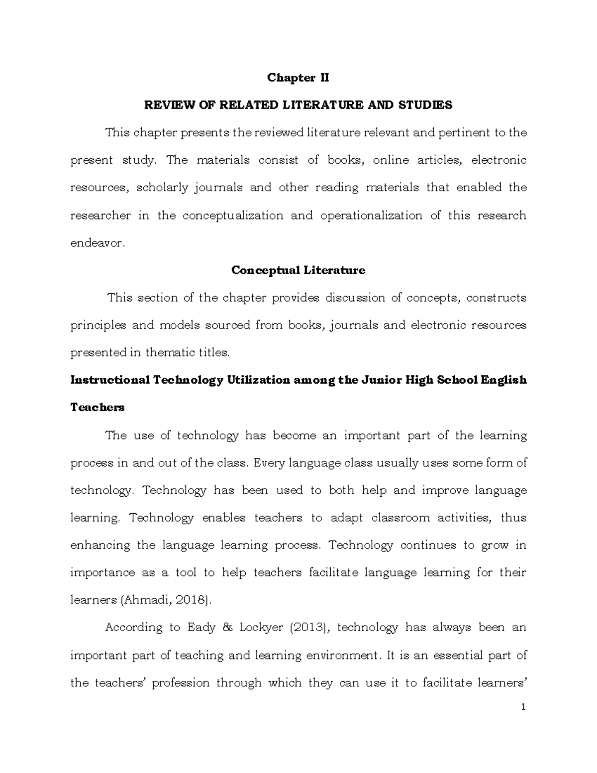 Chapter-2 Review-OF- Related- Literature-AND- Studies - Chapter II ...