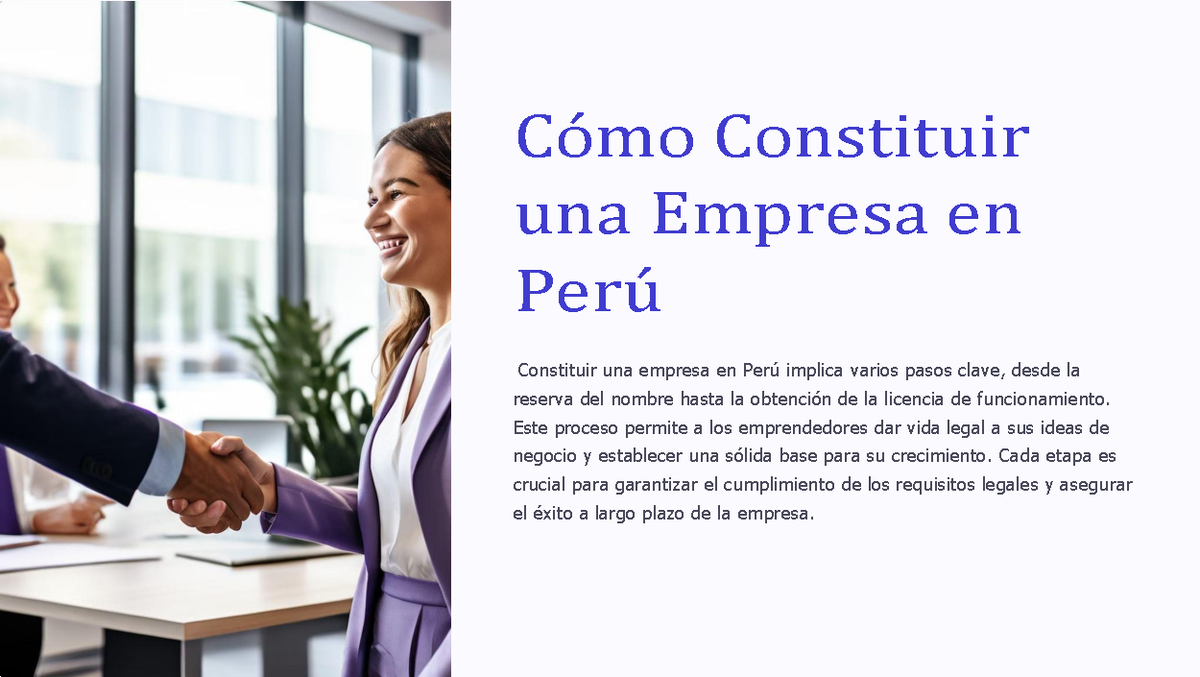 Como-Constituir-una-Empresa-en-Peru - Cómo Constituir una Empresa en Perú Constituir una empresa ...