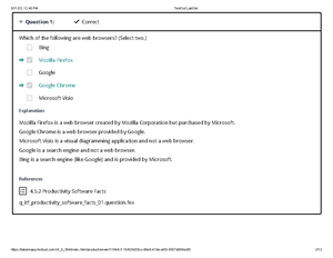 3-3 Knowledge Check Module Three Results - 3-3 Knowledge Check: Module Three - Results Attempt 2 ...