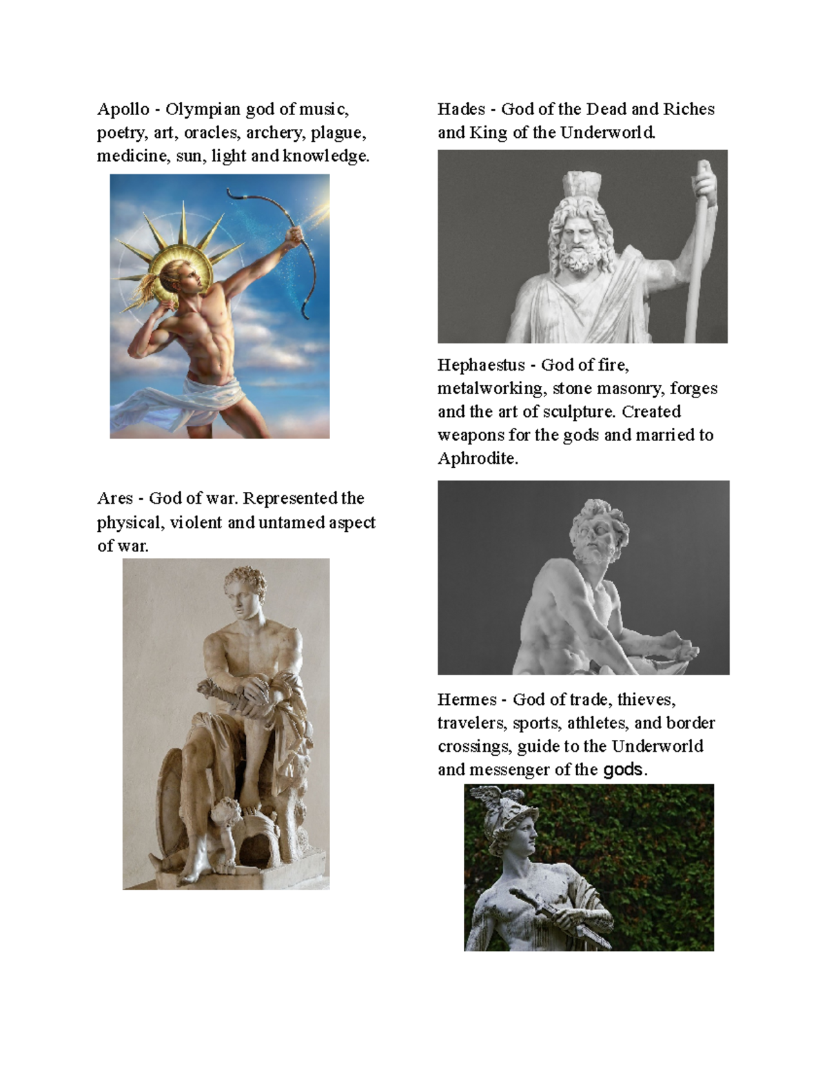 The Greek Gods in European Literature - Apollo - poetry, art, oracles ...