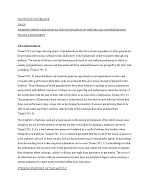 Gr 10 Term 1 2019 EFAL Resource Pack African Dustbin - ENGLISH FIRST ...