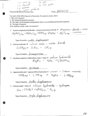 CHEM 1E03 Formula Sheet and Periodic Table - CHEM 1E03 Approved Formula ...