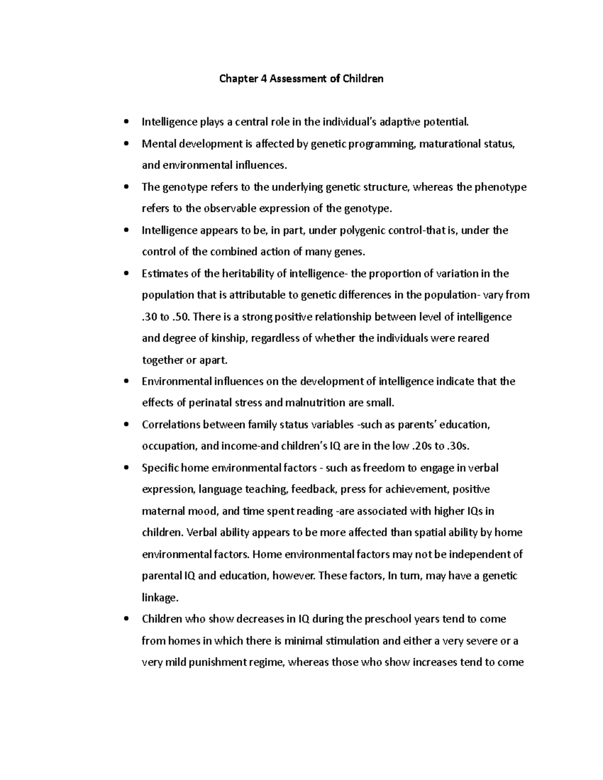 Chapter 4 Assessment of Children - Chapter 4 Assessment of Children ...