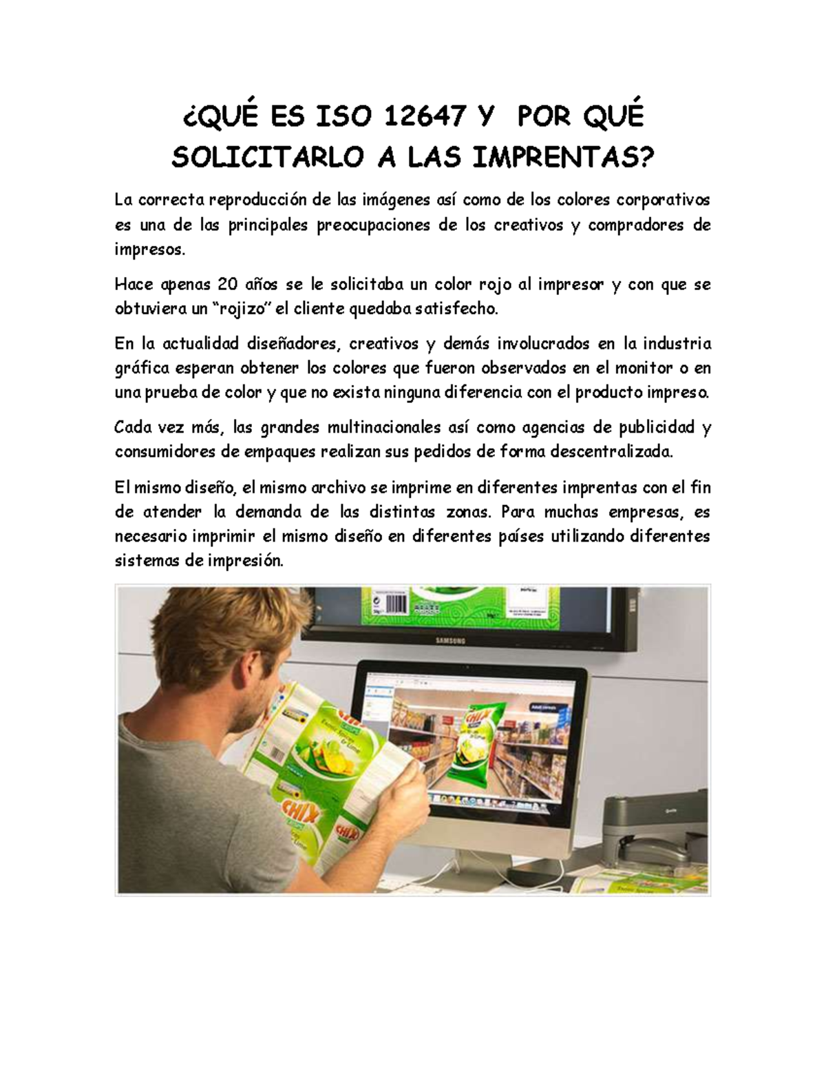 Norma ISO 12647 2022 nueva generacion - ¿QUÉ ES ISO 12647 Y POR QUÉ SOLICITARLO A LAS IMPRENTAS ...