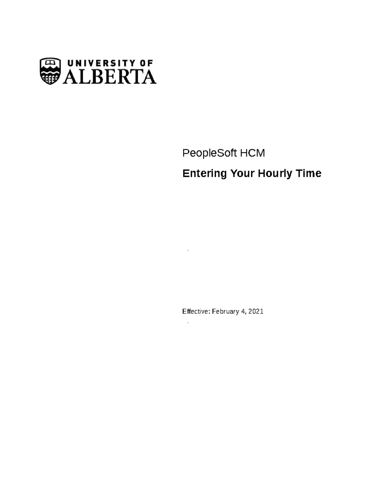 Timesheet 2020-21 blah - PeopleSoft HCM Entering Your Hourly Time ...