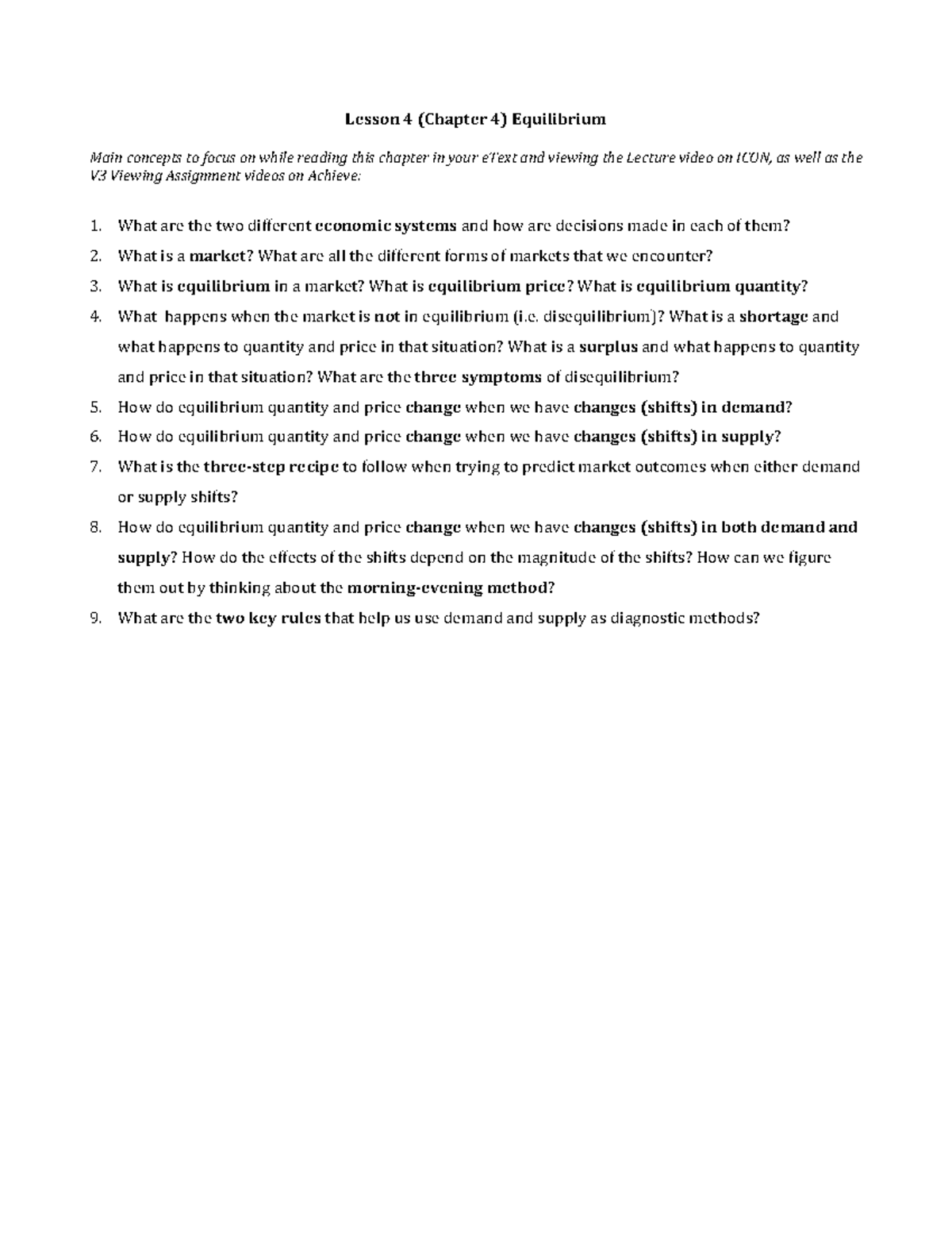 Lesson 4 Chapter 4 Study Guide 1100 - MICR:3164 - Studocu