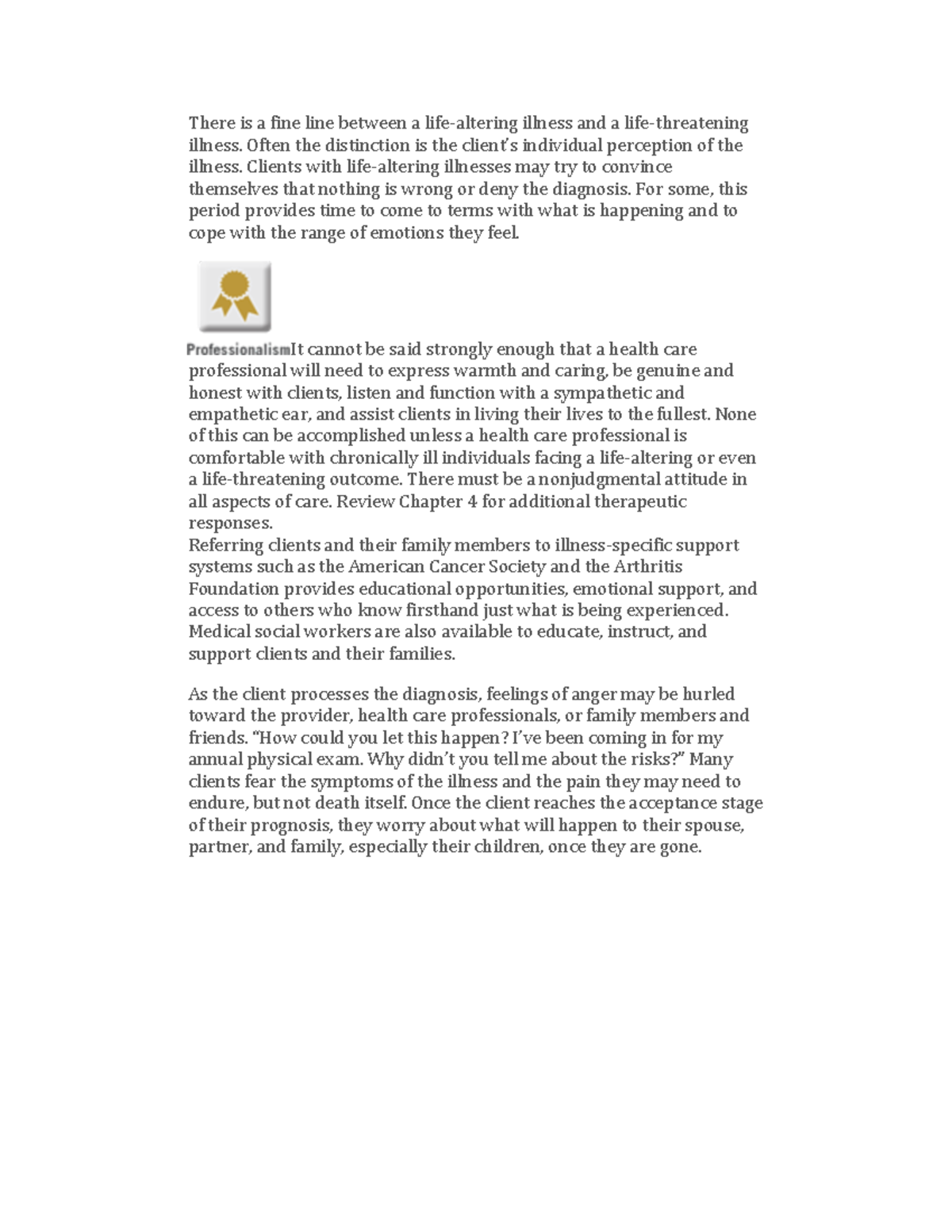 Life altering illnesses - There is a fine line between a life-altering ...