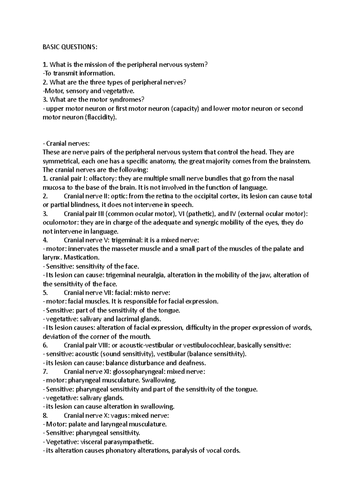 Basic Questions - General Psychology - BASIC QUESTIONS: What is the ...