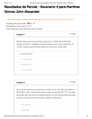 Parcial 2020, preguntas y respuestas - Examen parcial - Semana 4 Fecha límite 24 de sep en 23:55 ...