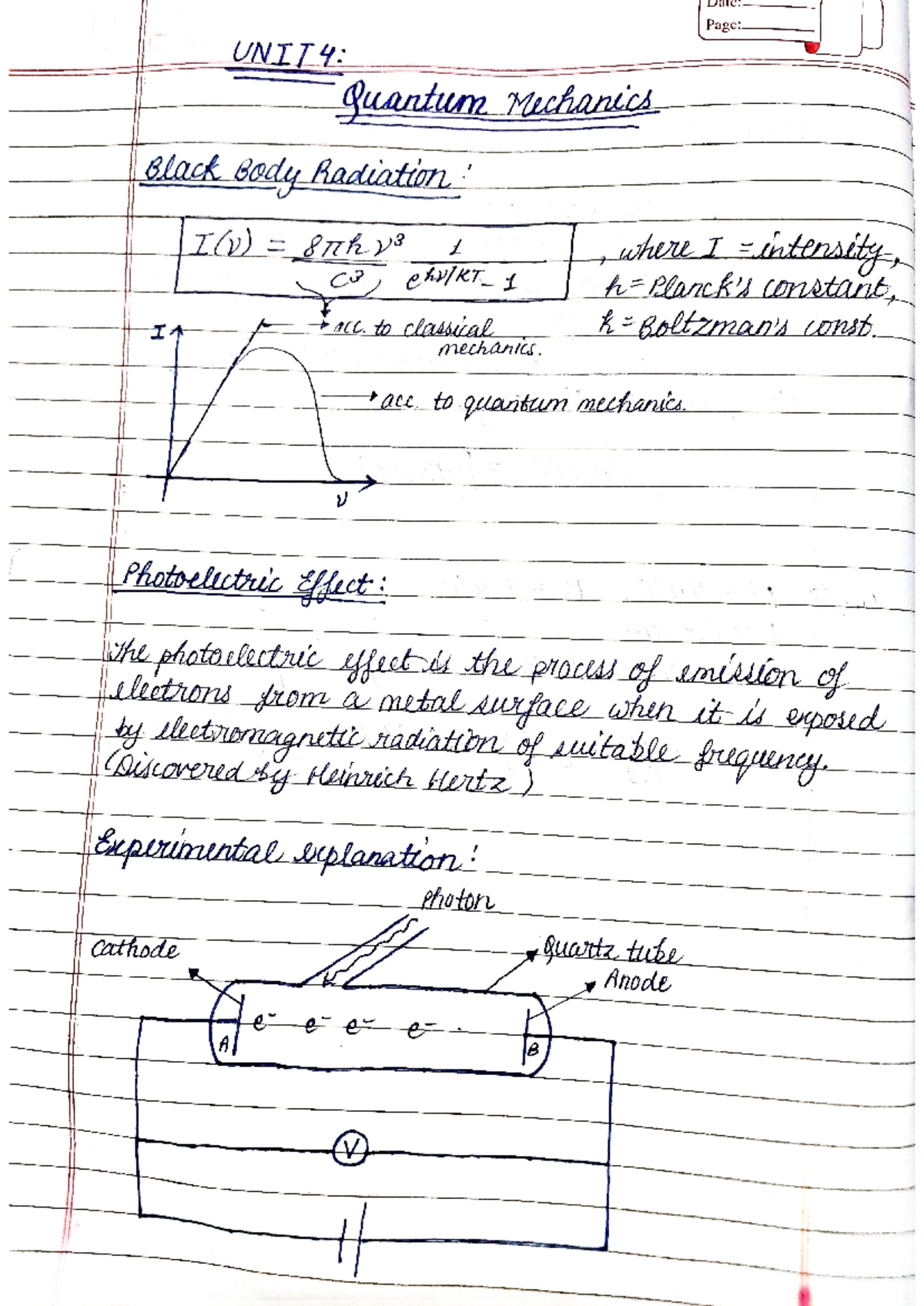Phy110 Unit 4 Unit Wise Lecture Notes For The Course Basic Engineering Physics For Btech