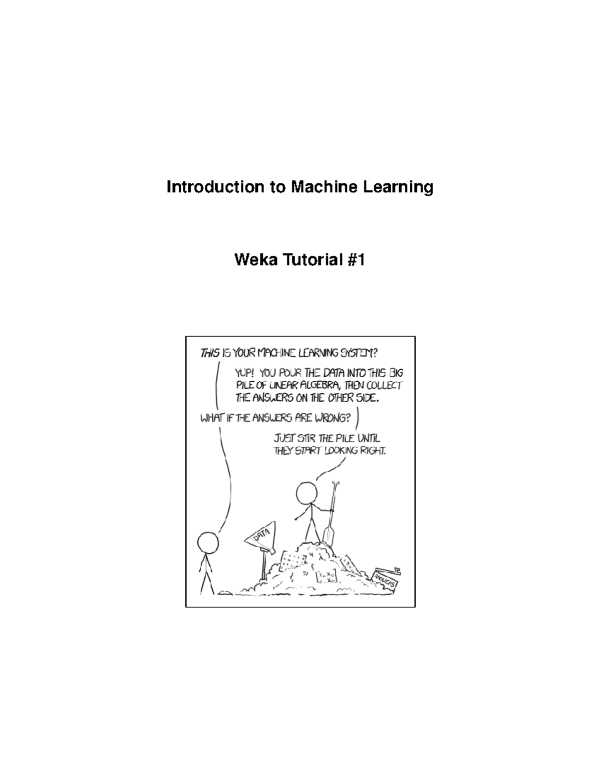 ML Weka Tutorial 01 - Introduction to Machine Learning Weka Tutorial #1 ...
