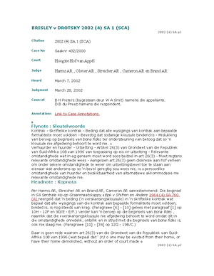 Spring forest trading v wildberry - SAFLII Note: Certain personal ...