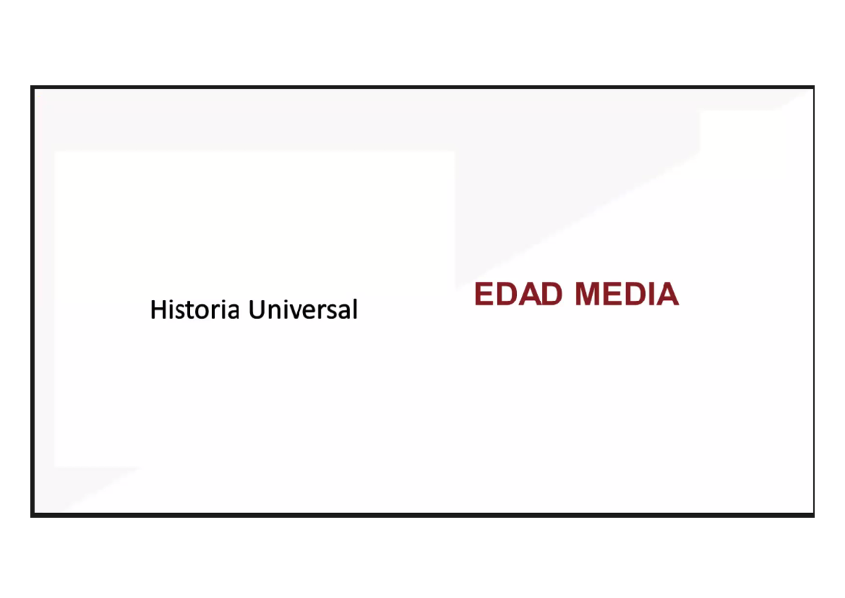 Imperio Musulman - Feudalismo - Historia del derecho - Studocu