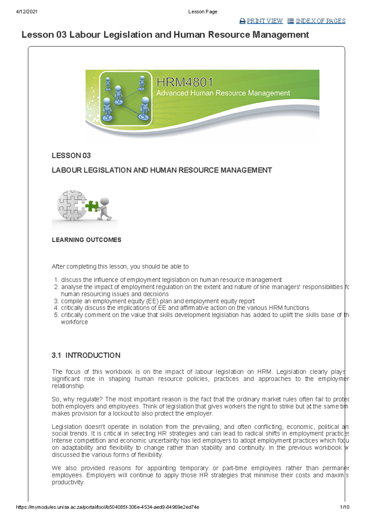 Lesson Page 03 - Summary of Notes for Assignment 1 - PRINT VIEW INDEX ...