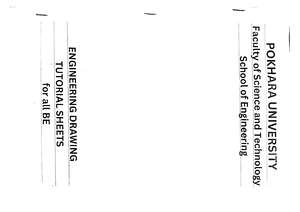 Drawing pdf - Engineering Drawing Tutorial sheet 1) Lettering 1 ...