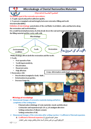 7. Esthetic Consideration in Operative Dentistry I - Esthetic ...