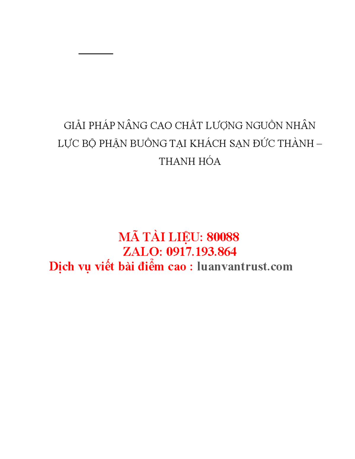 Giai phap nang cao chat luong nguon nhan luc bo phan buong -80088 - GIẢI PHÁP NÂNG CAO CHẤT ...