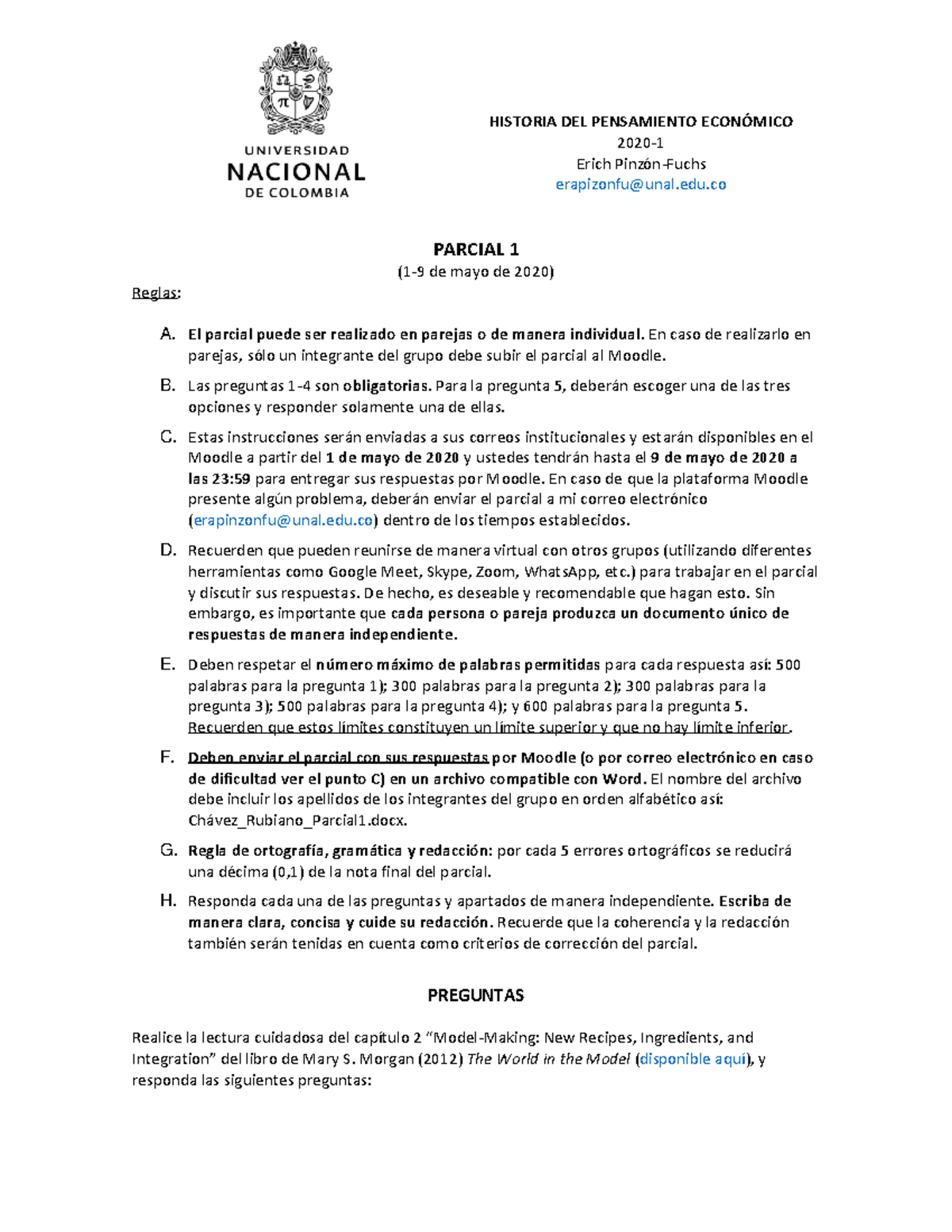 Parcial 1 2019, preguntas - Warning: TT: undefined function: 32 Warning: TT: undefined function ...