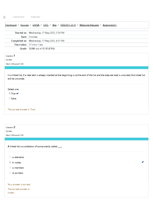 Chapter 11 Exercises and Answers - EXERCISES Mark the following ...