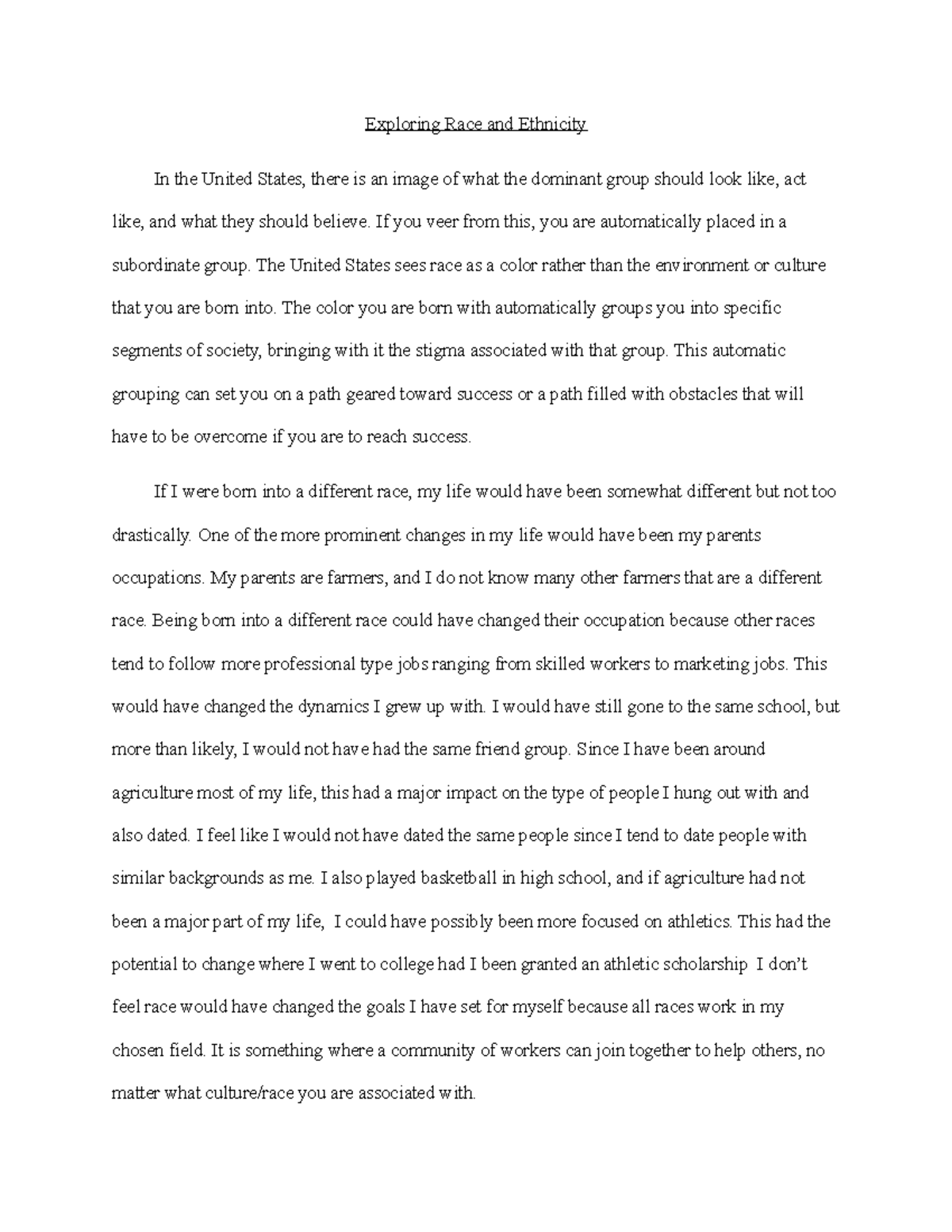 Ch. 1 Exploring race and ethnicity - Exploring Race and Ethnicity In ...