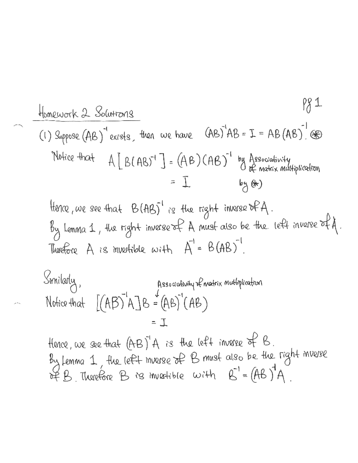 Math 332 Homework 2-Solutions - MATH 332 - Studocu