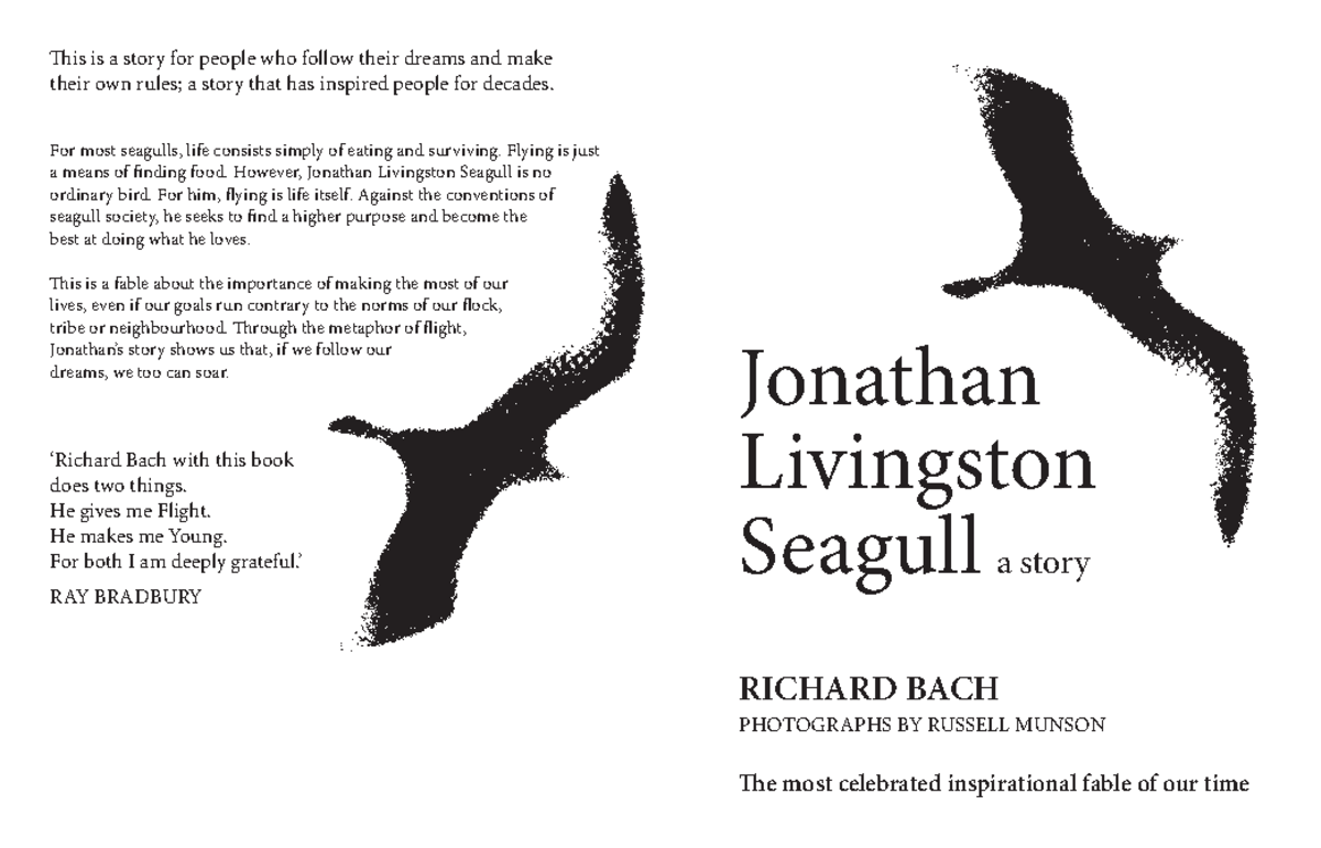 Jonathan Livingston Seagull astory - his is a story for people who ...